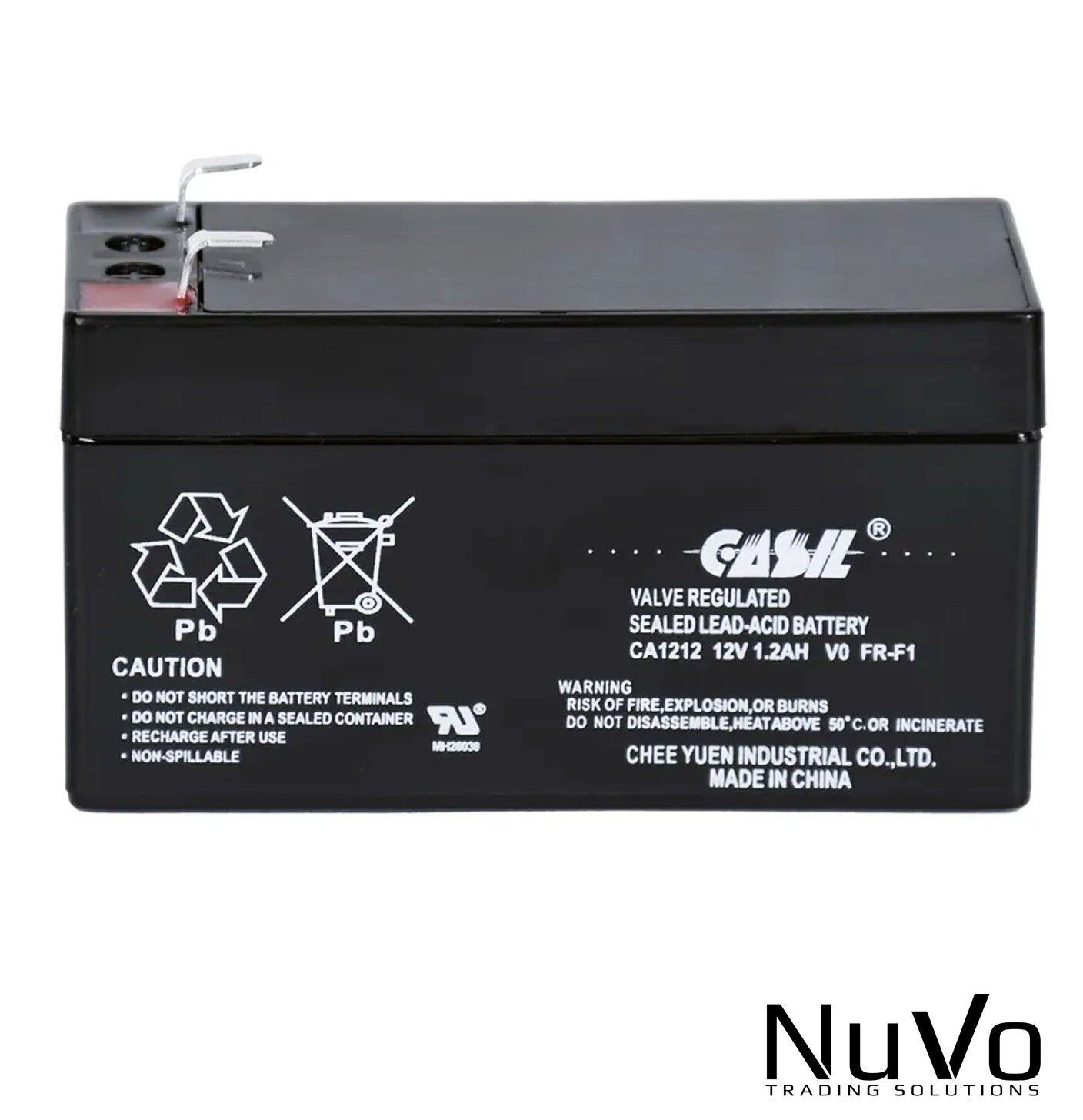 HONEYWELL CASIL Security Alarm Battery 12v 1.2AH - UC12102 Rechargeable ...
