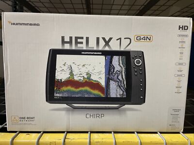 Humminbird Helix 12 CHIRP GPS G4N 411430-1 Helix 12 CHIRP GPS G4N New ...