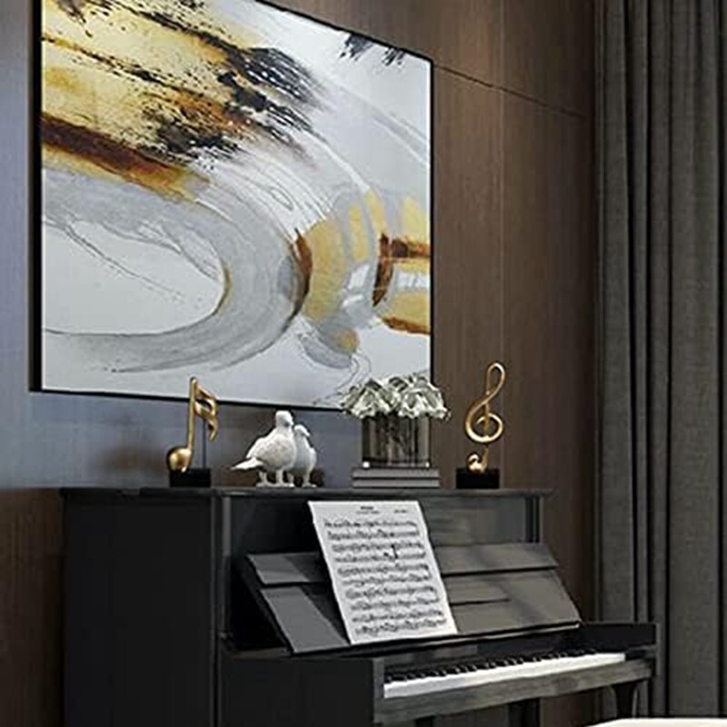 Music e Decor Musical Sculpture Statue Resin Music e Figurine for2231 ...