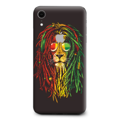 Skins Decal Wrap for Apple iPhone XR - Rasta Dread Lion Irie | eBay