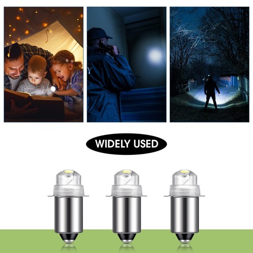Honoson 3 Pieces Flashlight Bulb 55-Lumen 4.5 Volt Led Krypton ...