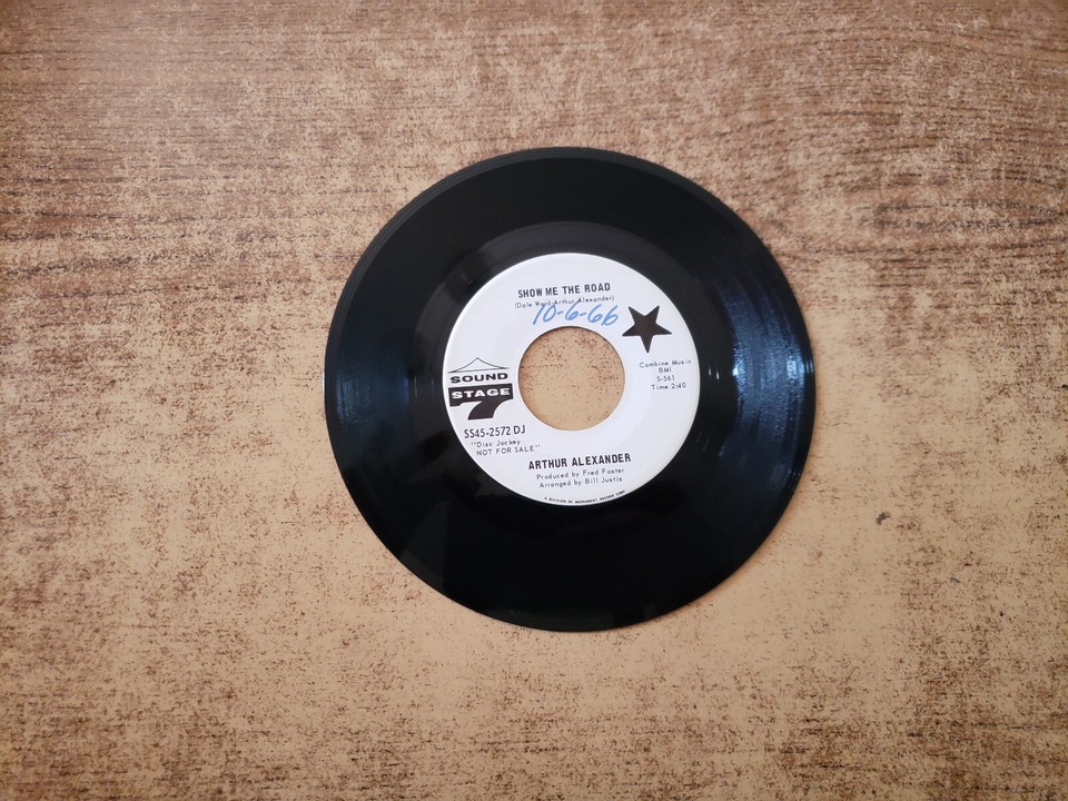 PROMO 1960s EXCELLENT Arthur Alexander – Show Me The Road / Turn Around ...