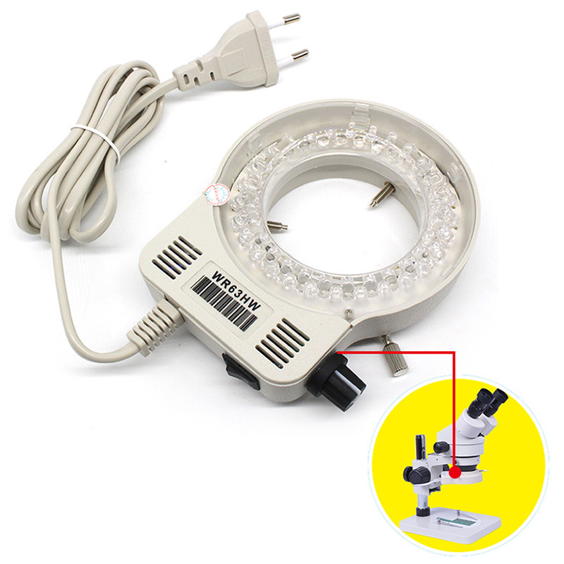 Microscope Led Ring Light LED 144TP Shadow Free 144 LEDs Microscope