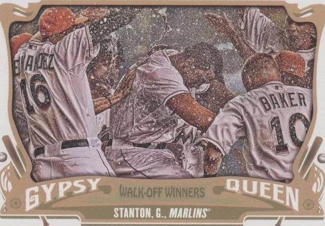 2015 Topps Gypsy Queen - Walk-Off Winners Giancarlo Stanton #GWO-3 for ...
