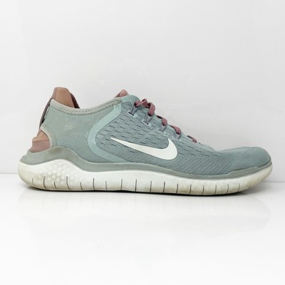 Nike Womens Free RN 2018 942837-300 Gray Running Shoes Sneakers Size 10 ...