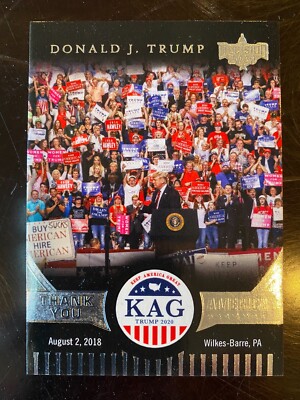2020 DECISION PRESIDENT DONALD TRUMP KAG CARD KAG11 | eBay