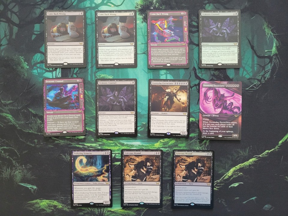 MTG Duskmourn: House of Horror A-Z List of Near Mint Rares | eBay