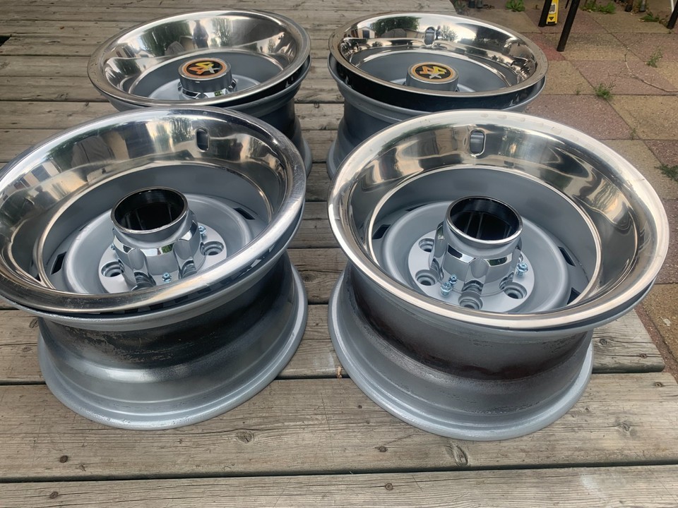 73-87 CHEVY GMC TRUCK BLAZER JIMMY 4X4 6 LUG 5 X 5 RALLY WHEELS NICE 15 ...