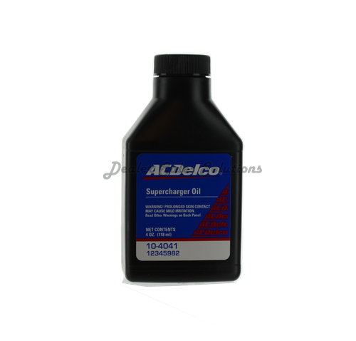 New Genuine GM Supercharger Oil Fluid 4oz Set (x2) OE 12345982 | eBay