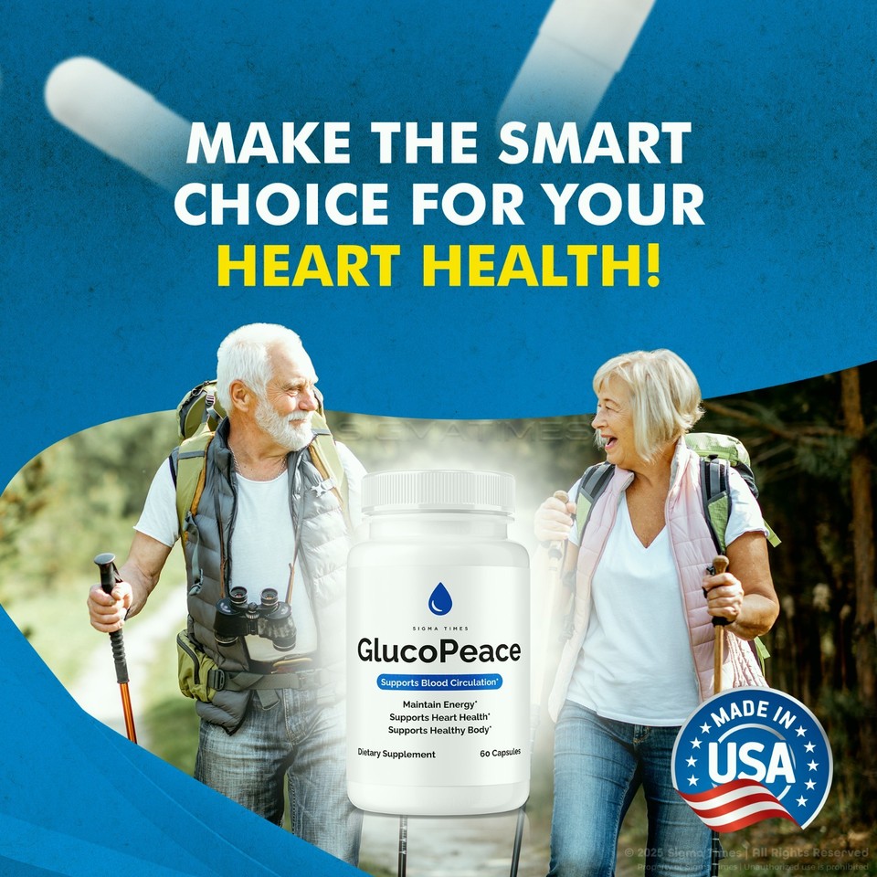 (5 Pack) Gluco Peace Capsules – GlucoPeace Blood Circulation Health ...