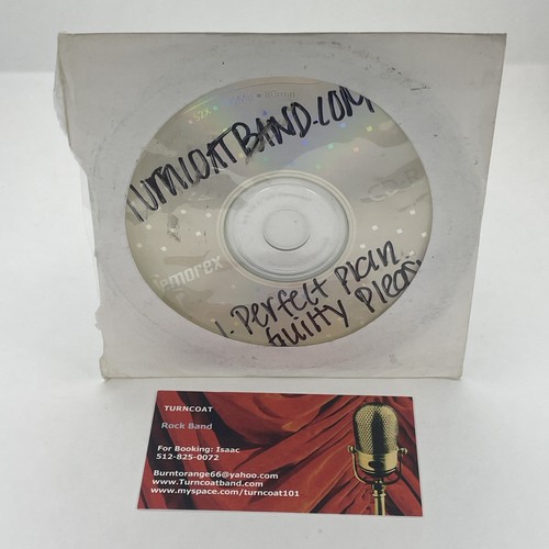 Turncoat 2-Track Demo CD 2000s Obscure Indie Emo Rock Post-Hardcore | eBay
