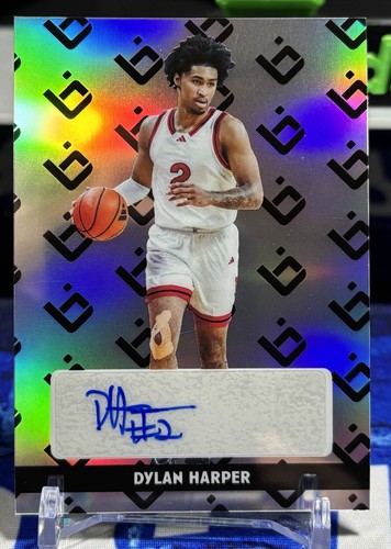 Dylan Harper 2025 Leaf BallisLife Auto Rutgers RC SP 62/597 QTY ...