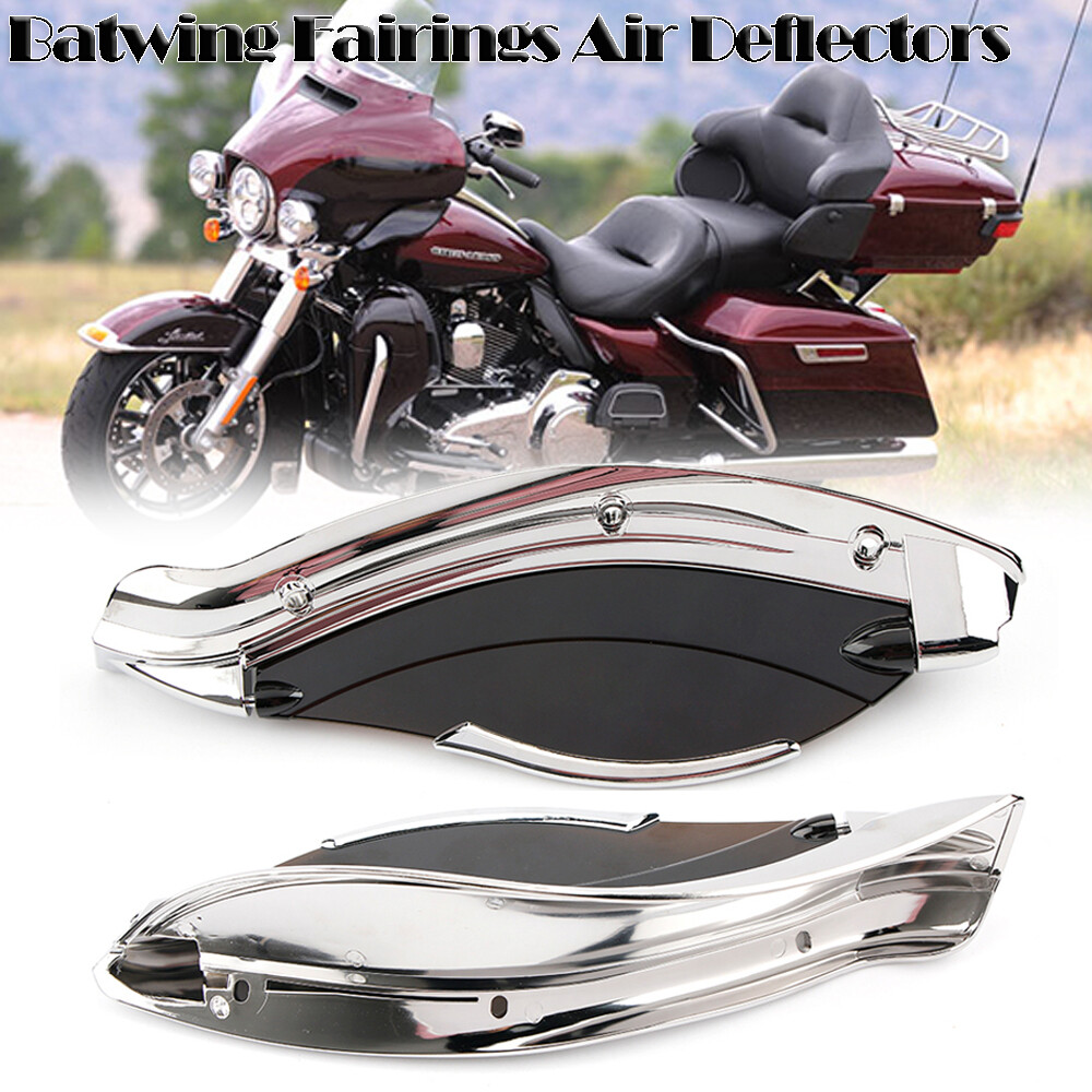 Batwing Fairing Air Deflectors Motorcycle Upper Batwing Fairing