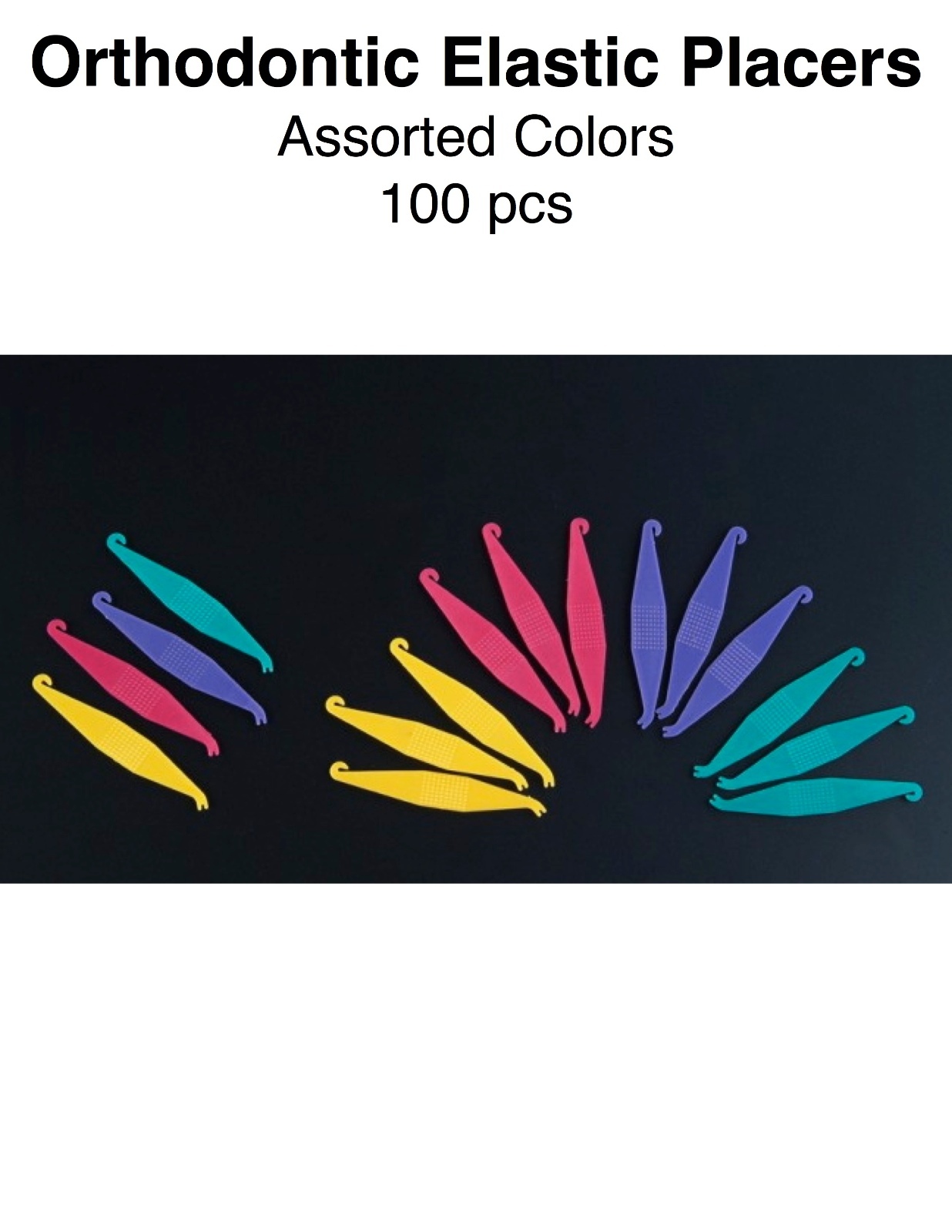 Orthodontic Elastic Placer - Assorted Colors 100 pcs | eBay