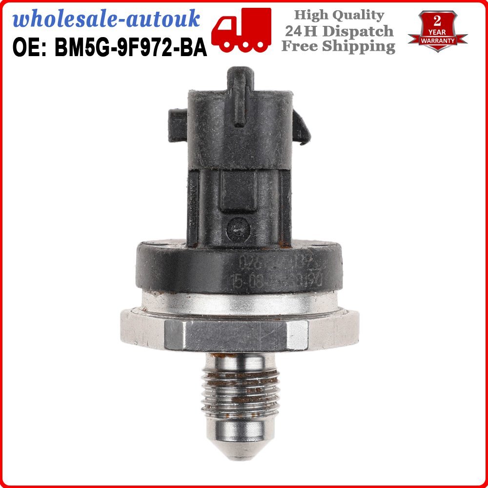 FORD FOCUS FIESTA KUGA BMAX ECOBOOST FUEL RAIL PRESSURE SENSOR BM5G ...