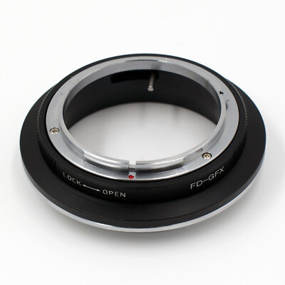 FD-GFX Adapter For Canon FD FL Lens to Fujifilm GFX G Mount Fuji 50S ...