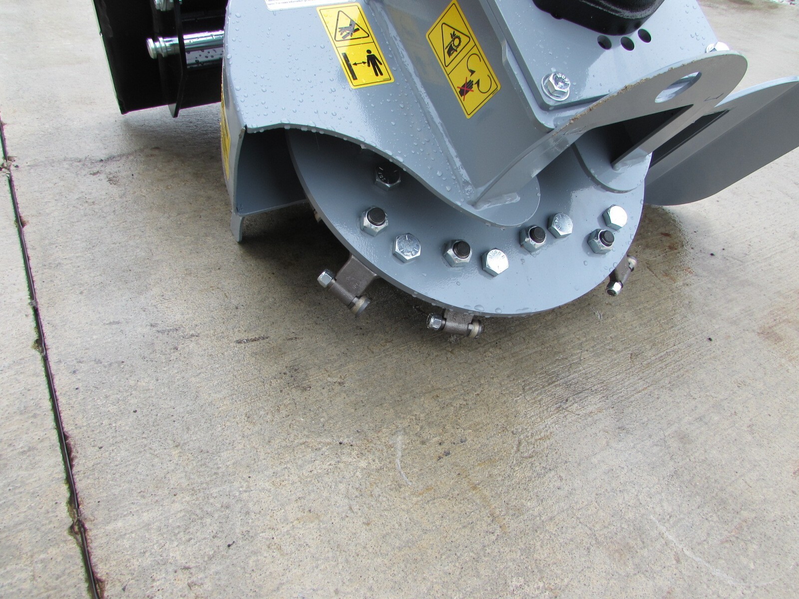 NEW BAUMALIGHT S14 STUMP GRINDER ATTACHMENT FOR MINI SKID STEER - DINGO ...