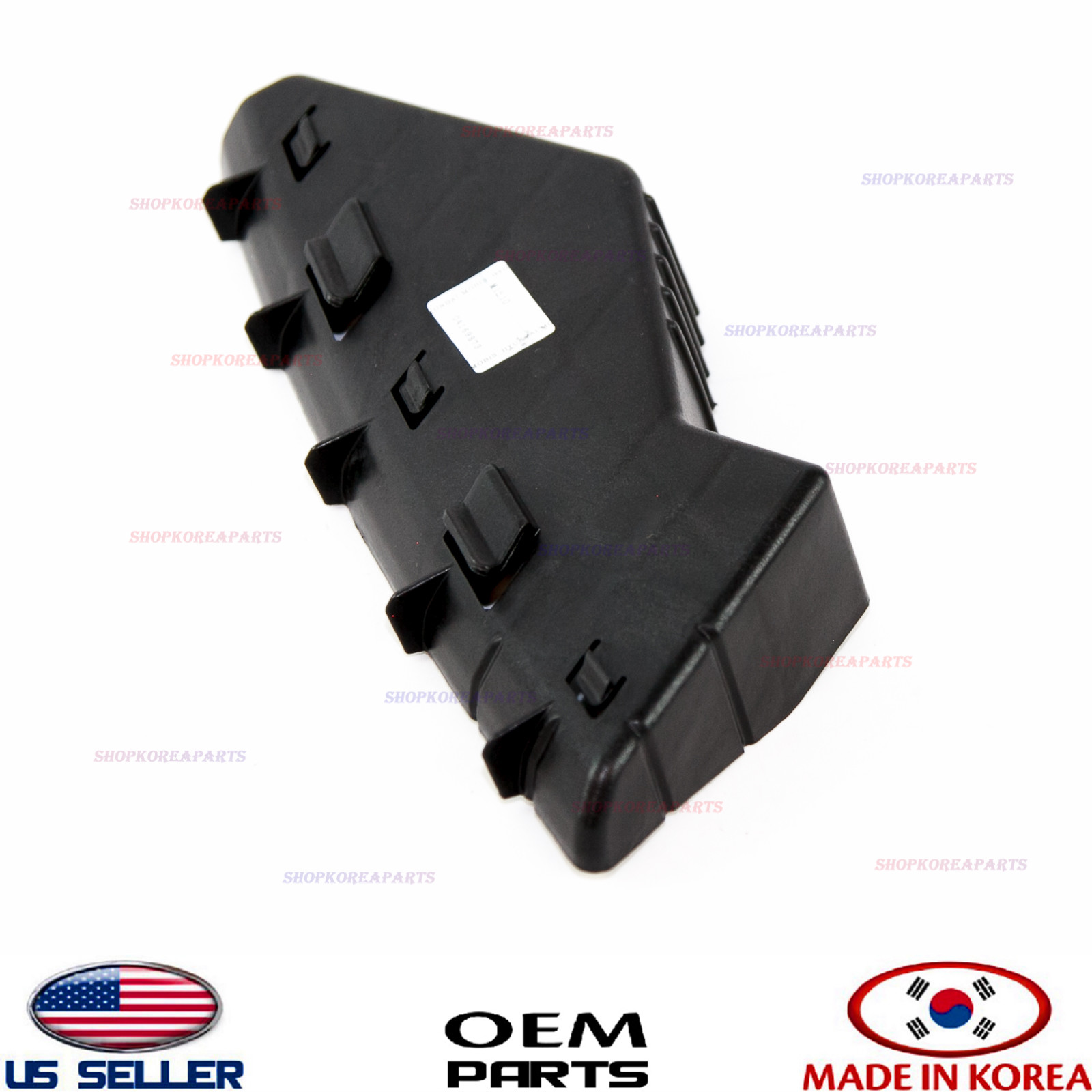 Hyundai OEM Santa FE Front Bumper Grille Grill-upper Bracket Right ...