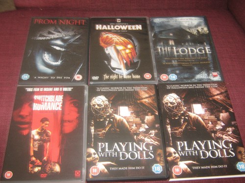 5 x Horror / Slasher Film DVDs Bundle Job Lot | eBay UK