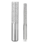 Diamond Straight Router Bit Brazed Cylinder Profile Wheel 1/2" 1/4 ...