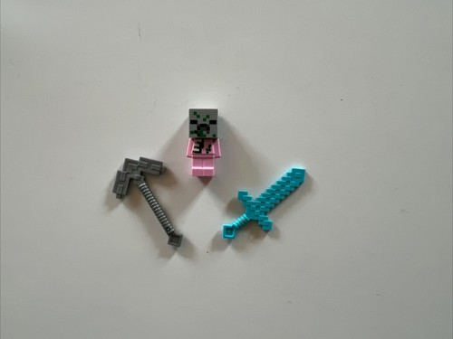 LEGO Minecraft BABY ZOMBIE PIGMAN Minifigure min058 (Set 21143) | eBay