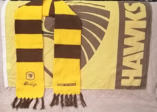 Big Hawthorn Football Club AFL Hawks Flag 900x600 & 2020 Official ...