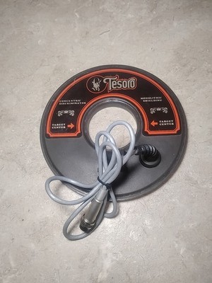 Tesoro Metal Detector 8" Concentric Discriminator Monolithic Shielding ...