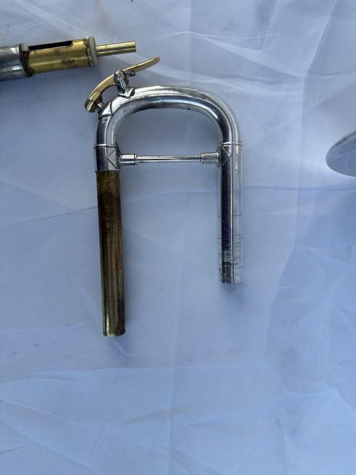 Vincent Bach Stradivarius Limited Ultra MV180S Silver Reverse Lead pipe ...