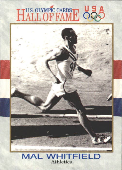 MAL WHITFIELD ~ 1991 Impel U.S. Olympic Hall of Fame Track & Field Card ...
