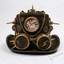 Attitude Studio Gold Steampunk Time Traveler Goggles Top Hat Novelty ...