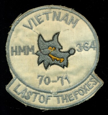 USMC HMM-364 Vietnam Patch VT-6 | eBay