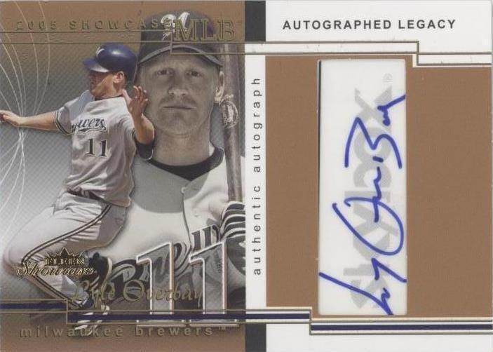 2005 Fleer Showcase - Autograph Legacy Lyle Overbay #16 /450 (AU) for ...