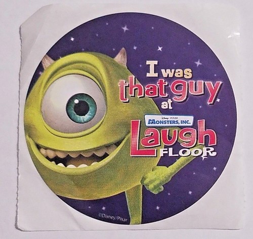 I WAS THAT GUY Sticker from Disney's Monsters Inc. Laugh Floor in Magic ...