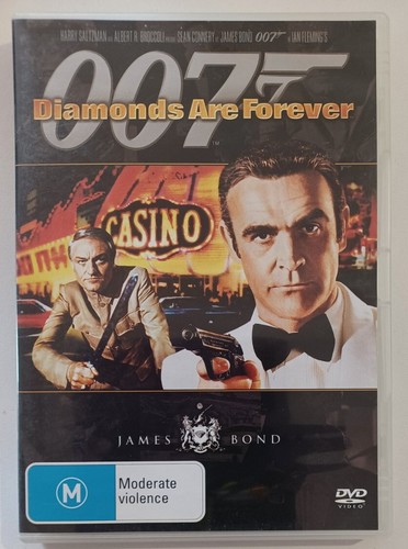 Diamonds Are Forever DVD 007 2-DISCS Ultimate Edition VGV Region 4 Free ...
