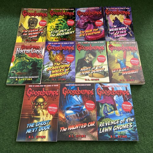 Goosebumps Bundle Books X 11 Various Titles R.L Stine job lot Horror ...