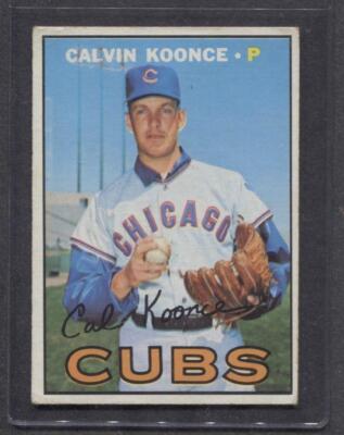 1967 Topps #171 Calvin Koonce (Cubs) Vg-Ex (Flat Rate Ship) A1 | eBay