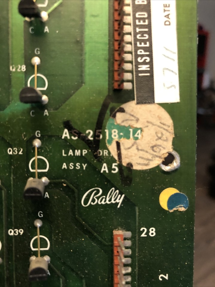 Bally Pinball Board Set | eBay