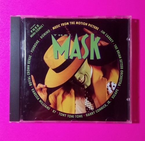 Ths Mask Original Movie Soundtrack CD Jim Carrey 1994 Music Comedy ...