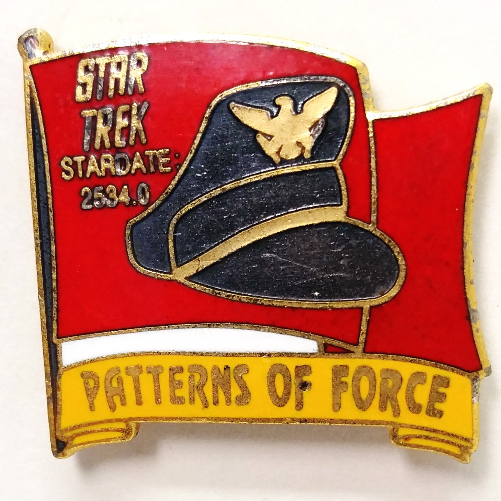 Patterns of Force— Vintage Star Trek Episode Pin-Hollywood Pin ...