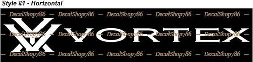 Vortex Optics - Tactical/Hunting Scopes - Vinyl Die-Cut Peel N' Stick ...