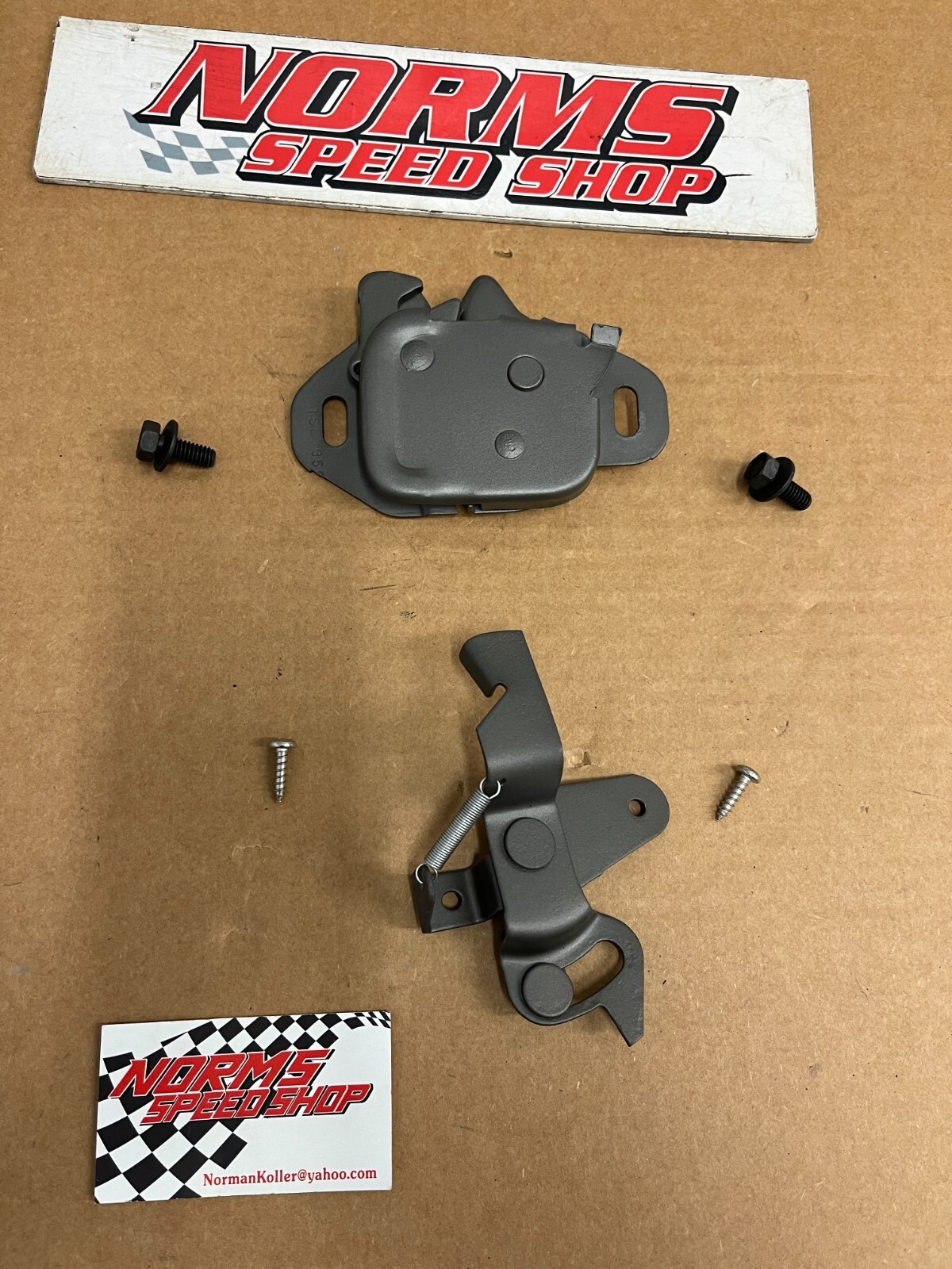 Mopar B Body Dodge Hood Latch Release Lever Set 1967 67 Coronet Correct ...