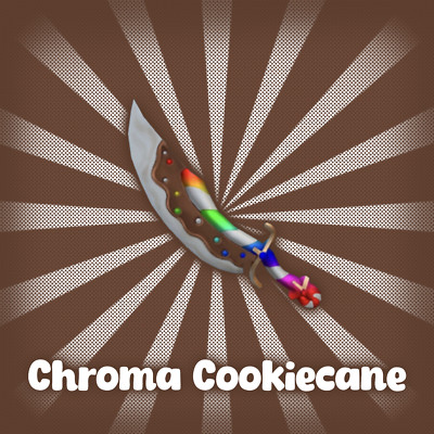 Chroma Cookiecane MM2 / Roblox Murder Mystery 2 Chroma Knife (Cheap and ...
