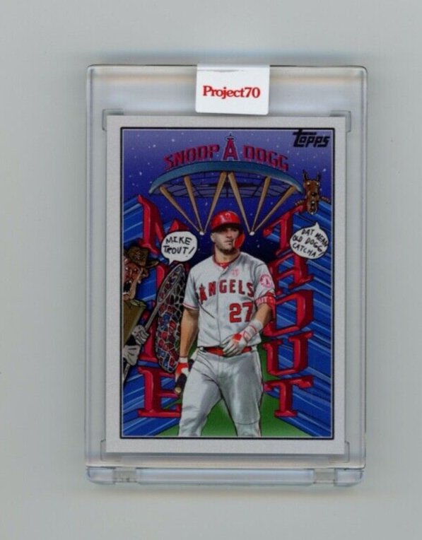 2021 Topps Project 70 - Snoop Dogg 2002 Topps Baseball #489 Snoop Dogg ...