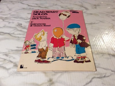 Head Start Solos arranged by Jack Merak C instruments and Unison band ...