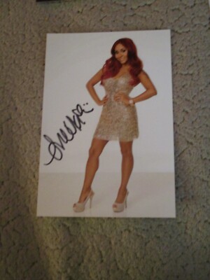 NICOLE POLIZZI Signed 4x6 SNOOKI Photo JERSEY SHORE AUTOGRAPH 1A | eBay