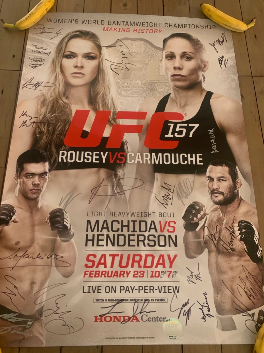 Ufc Female Fighters Poster