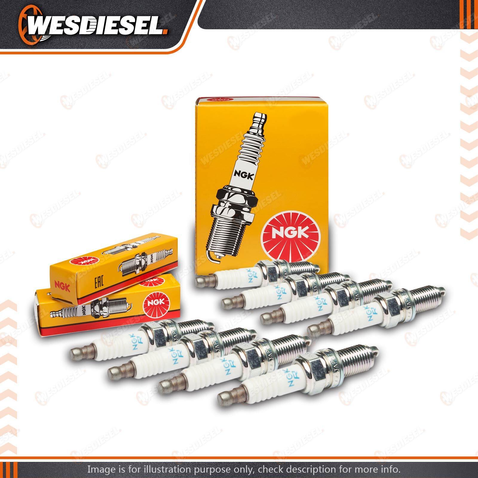 8 x NGK Standard Spark Plugs fit Ford Falcon EB GT ED XR-8 Sprint 5.0L ...