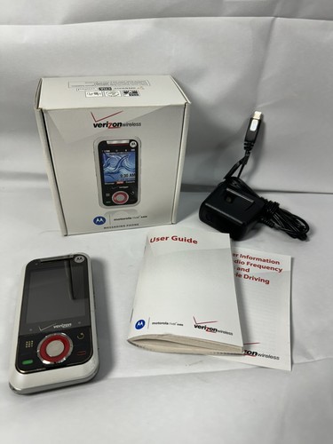 Motorola Rival A455 Tin Silver Verizon Slider | eBay
