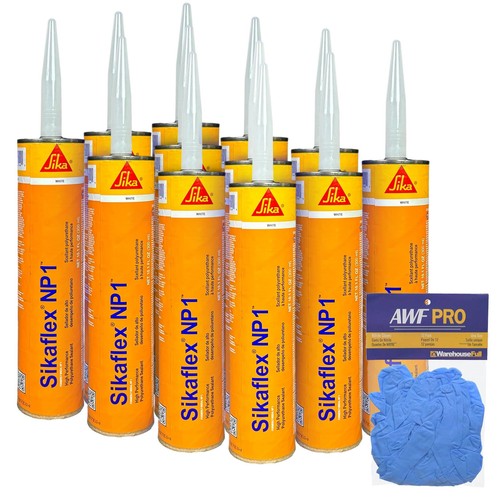 MasterSeal NP1 Stone 10.1oz Polyurethane Sealant- Pack of 12 with ...