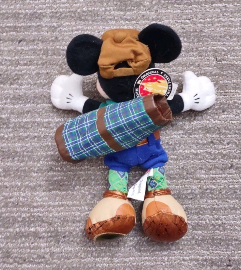 Vintage Disney, Mickey Mouse Father's Day Plush (2007) With Tag! | eBay